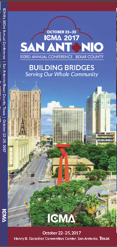 2017 ICMA Annual Conference Final Program | icma.org 2017 ICMA Annual Conference Final Program | icma.org